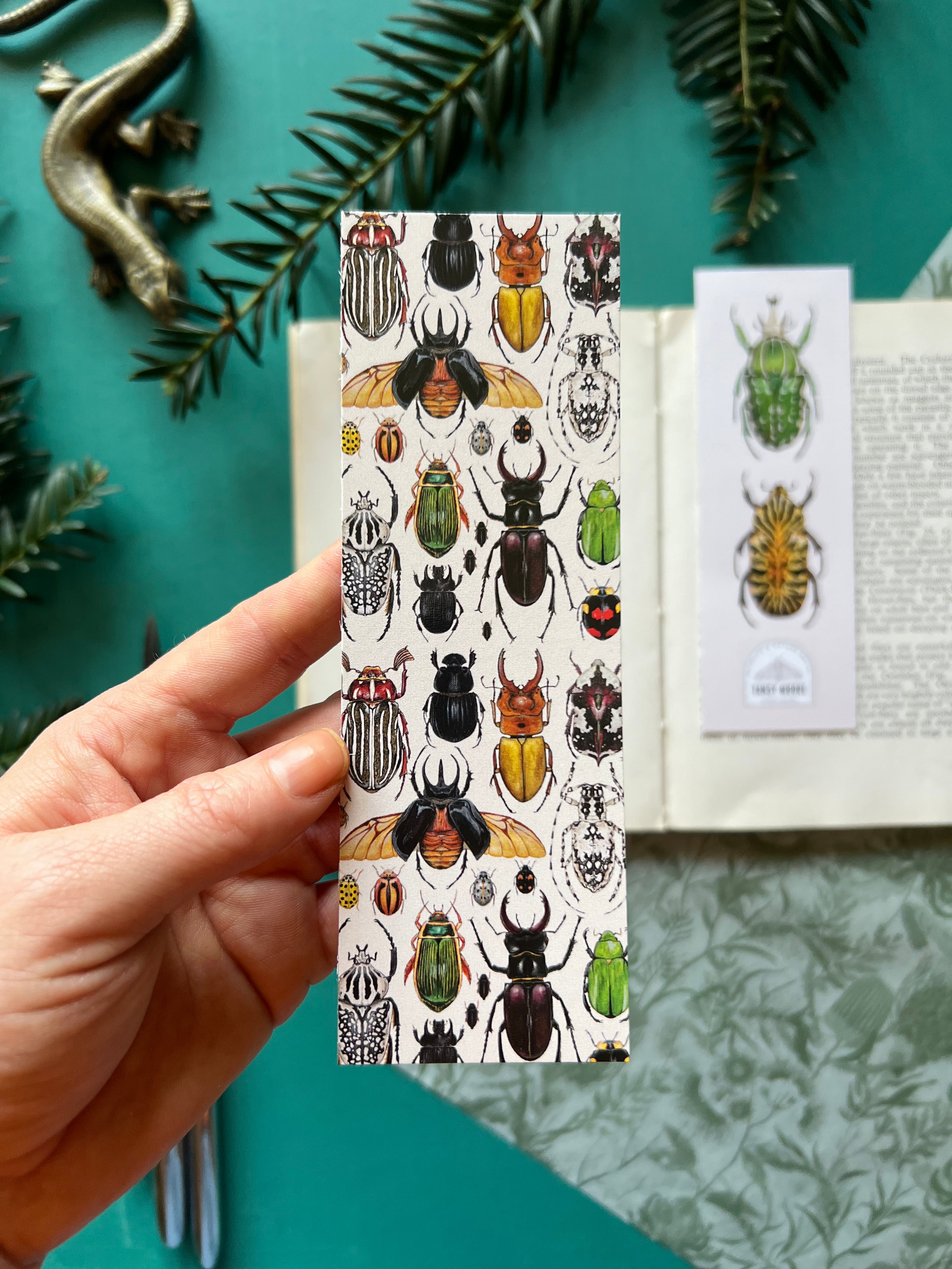 Beetles Bookmark – TansyMoore