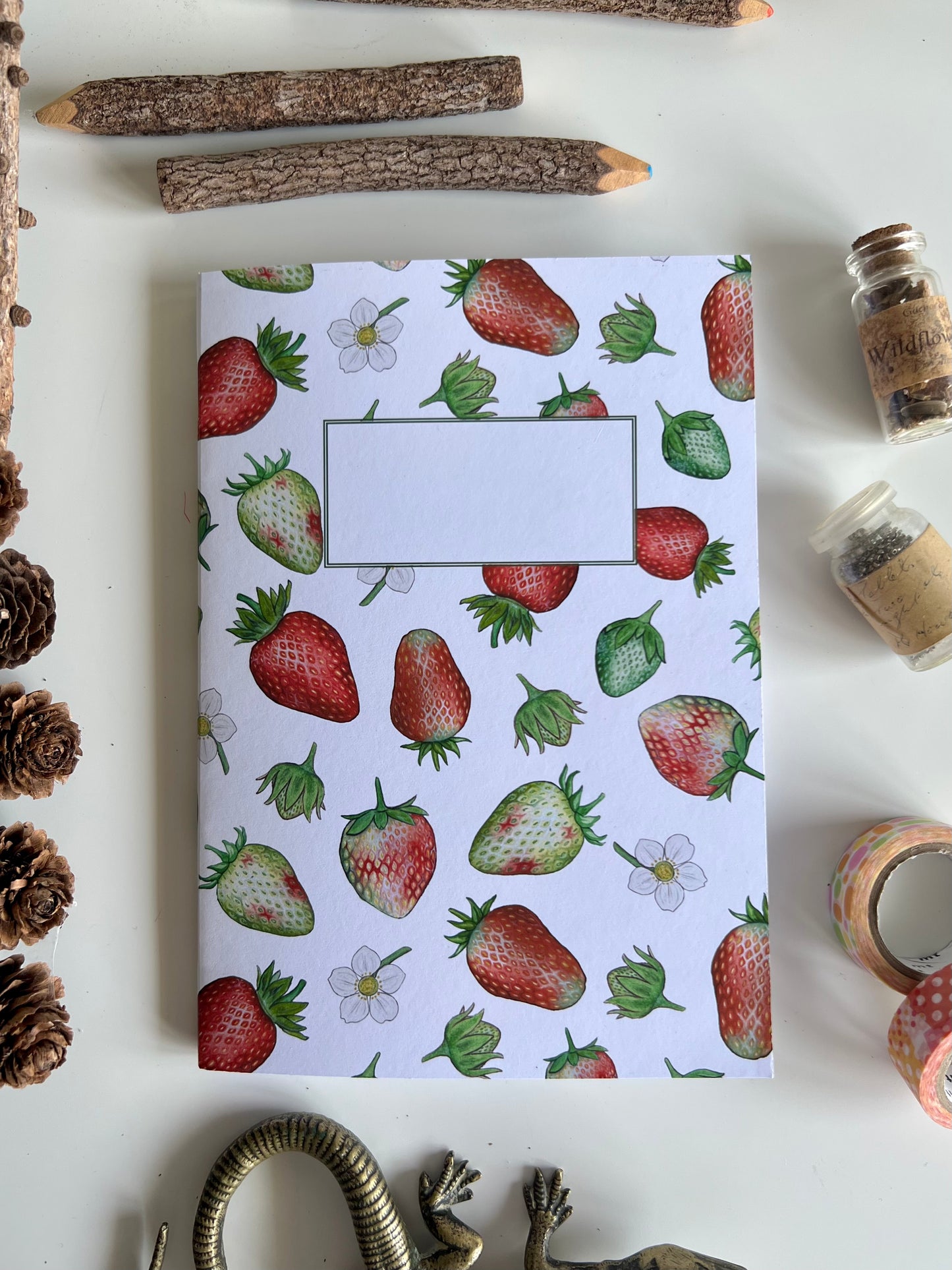 Strawberry Notebook – TansyMoore