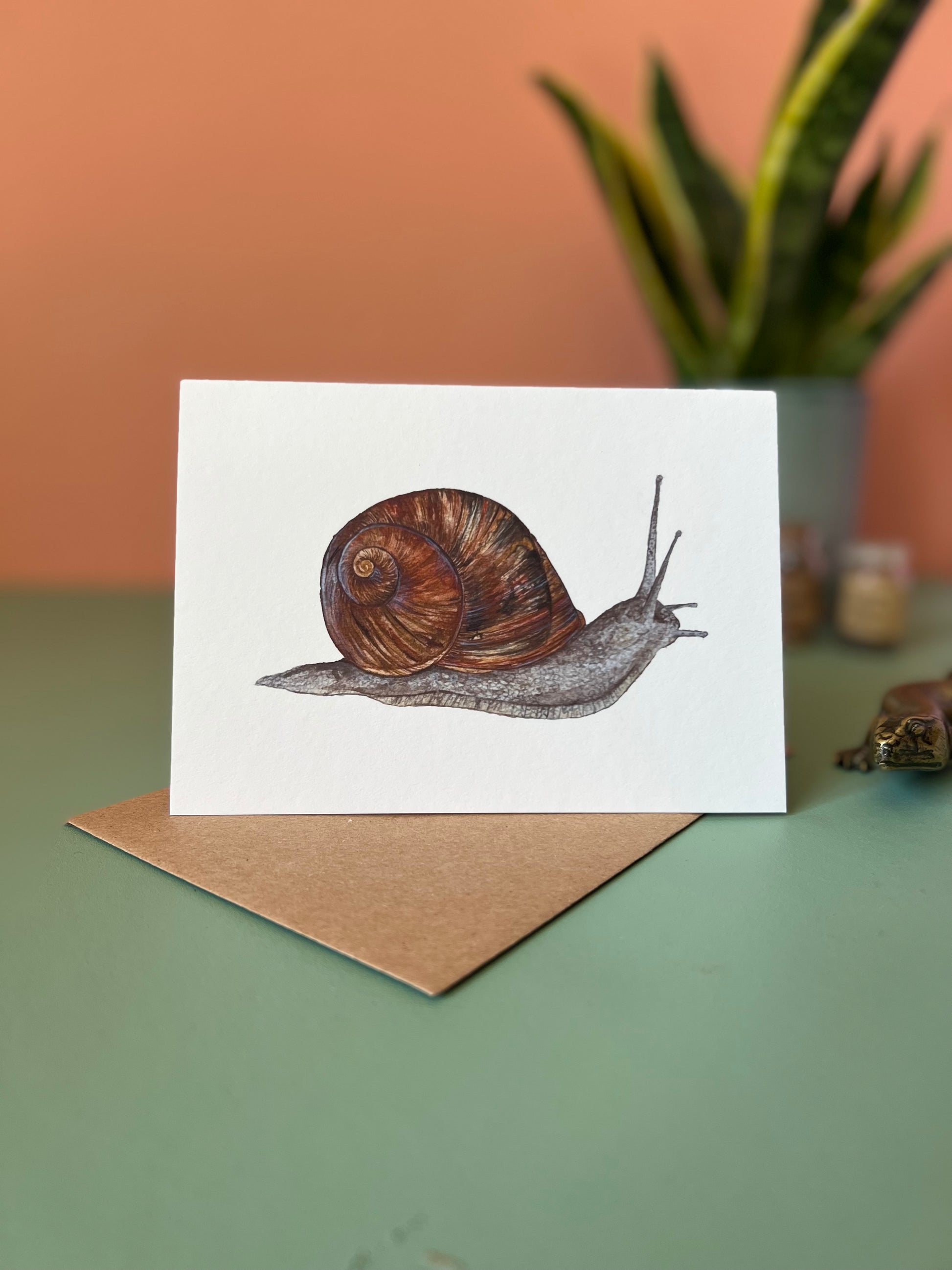 Garden Snail Card – TansyMoore